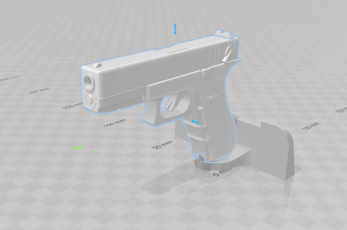 Glock for mini skidi. by Youcantseeme | Download free STL model ...