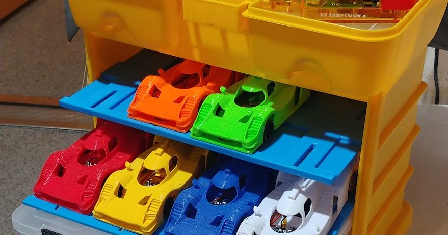 Harbor Freight Tool Box Tray for Slot Cars by MrFlippant | Download ...