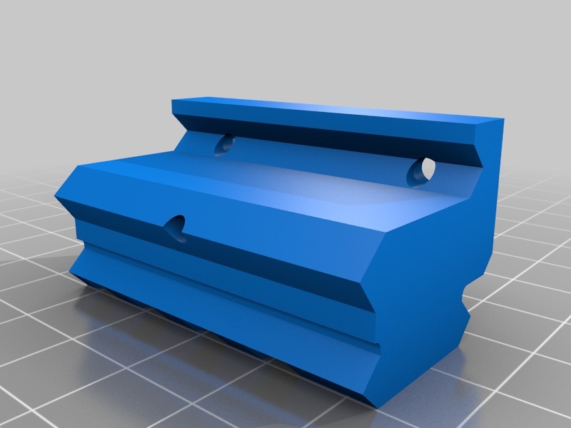 short picatinny rail riser by Planetler | Download free STL model ...
