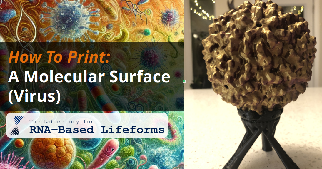 Tutorial: Print a Molecular Surface like a Virus (Brew-Killer Virus) by ...