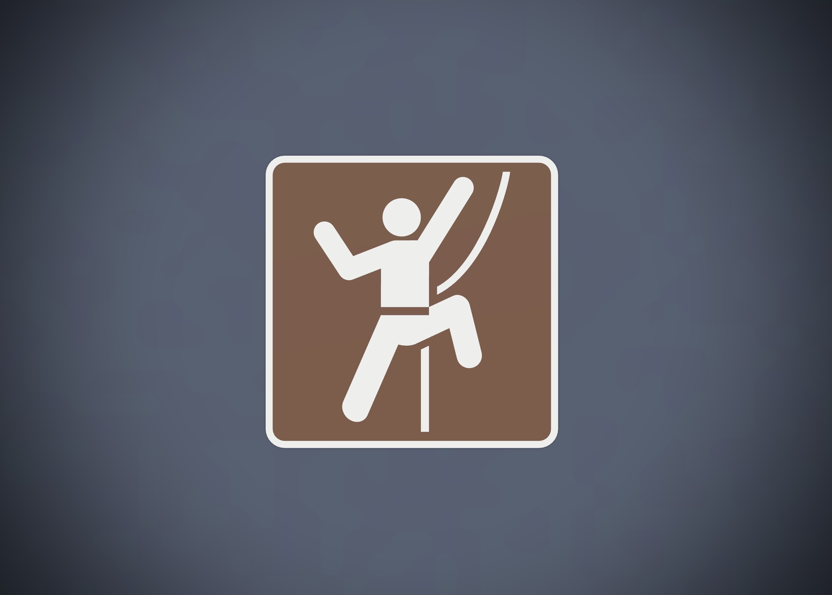 Recreational Activity Signs - Hike, Climb, Rock Climb by vidision ...
