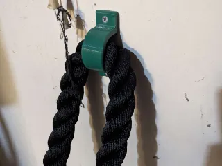 Battle Rope D Ring for Wall by ThothLoki | Download free STL model ...