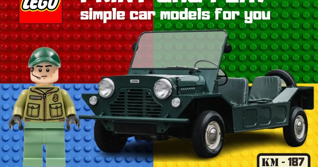 LEGO Mini Moke 1965 by Mgr. Pavel Krist | Download free STL model ...