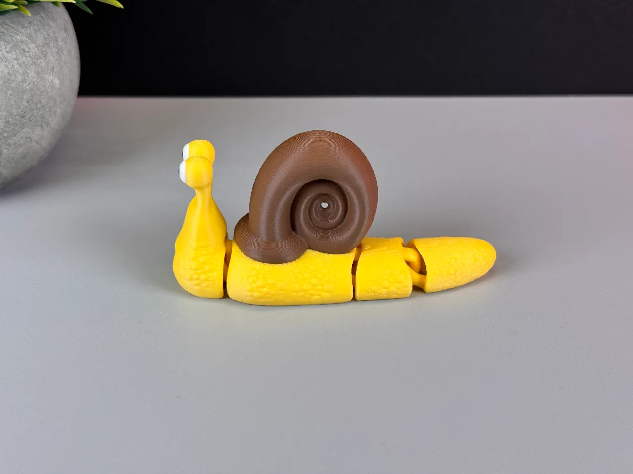 Articulated Cute Snail by 3DPrintyi | Download free STL model ...