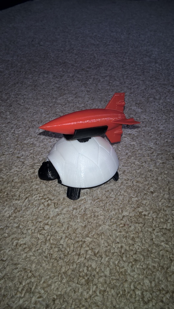 rocket launcher turtle by Planetler | Download free STL model ...