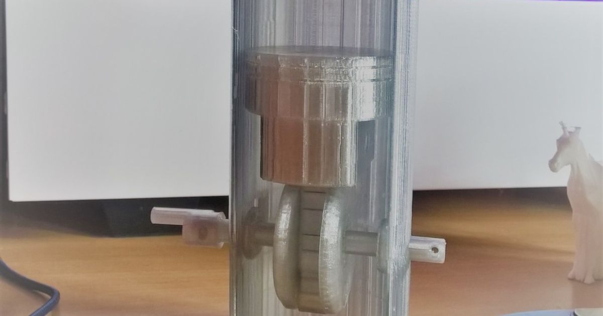 movable model of a four-stroke engine por Planetler | Descargar modelo ...