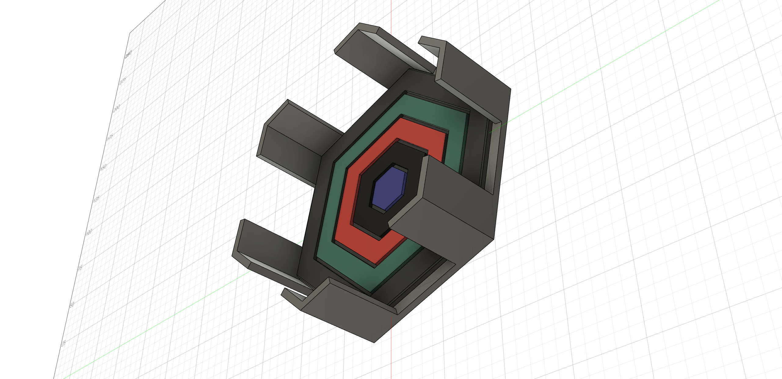Hexagonal MMU coaster set by AWSW | Download free STL model ...
