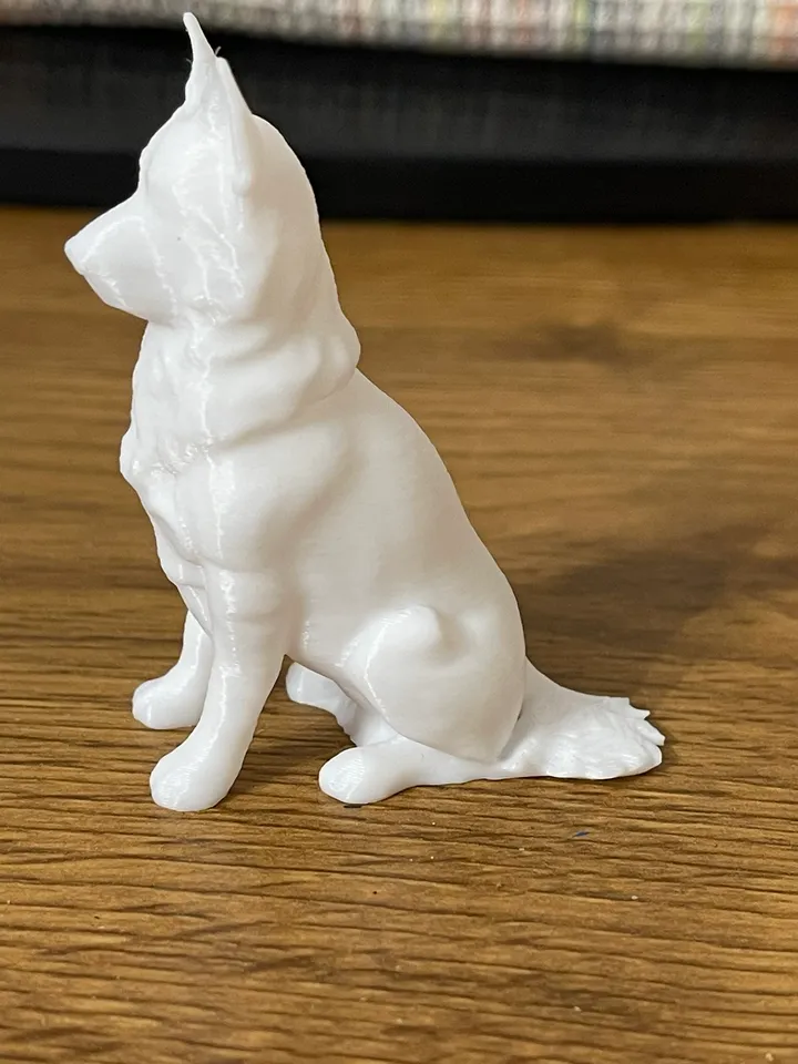 Sitting Dog by Andulka | Download free STL model | Printables.com