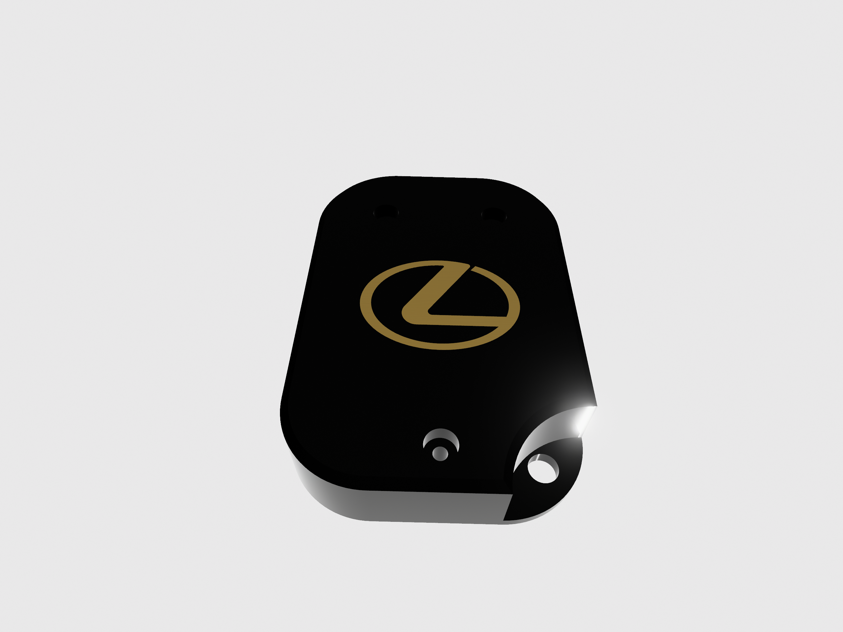 Lexus Toyota keyfob shell by makaper | Download free STL model ...