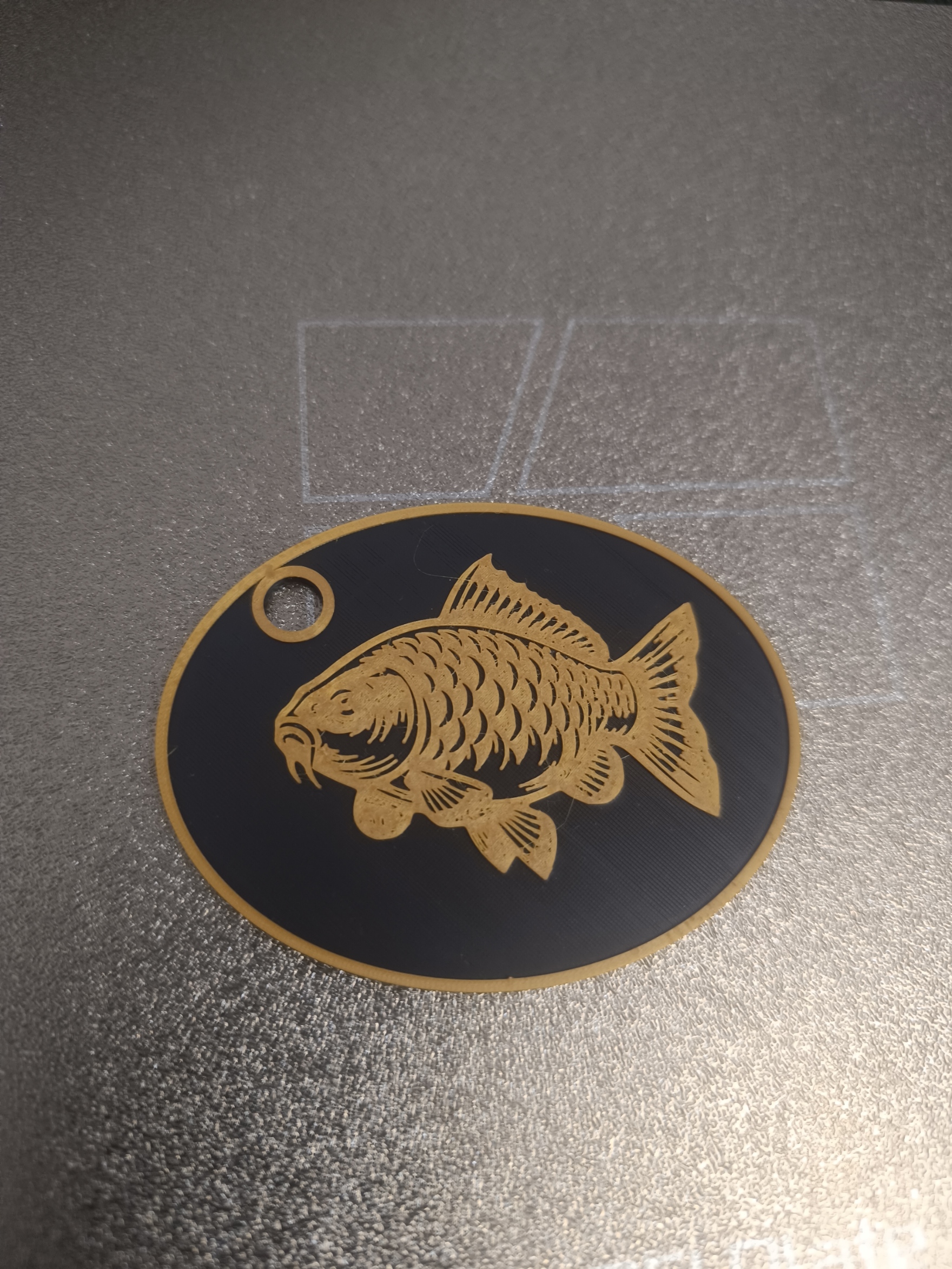 keychain karp koi by |G|A|C|E|K| | Download free STL model | Printables.com
