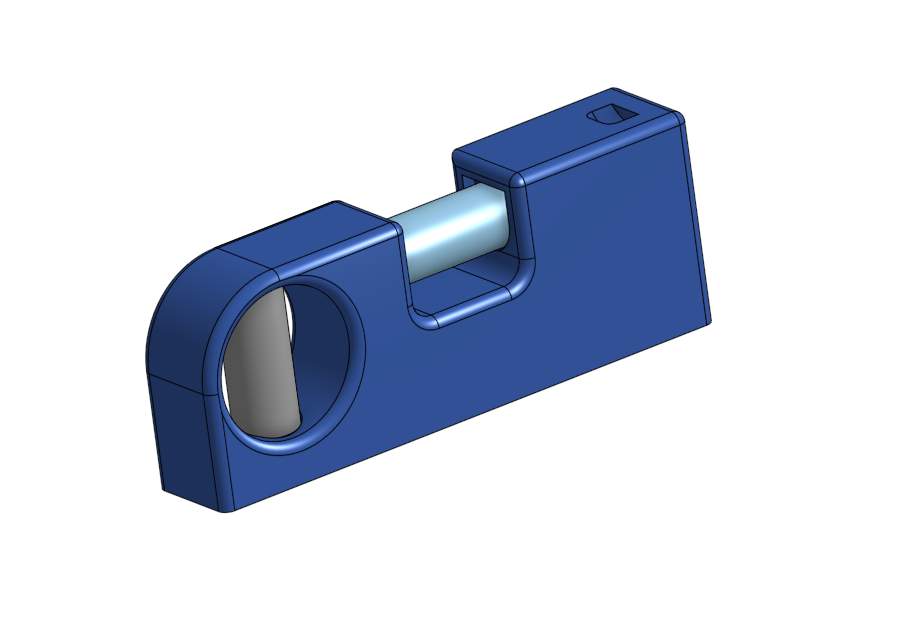 Mini Bubble Level for Keychain by DZC | Download free STL model ...