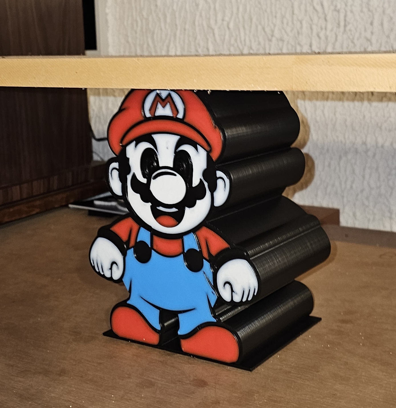 Retro gaming Pilar/Support Mario Bros by Hervea | Download free STL ...