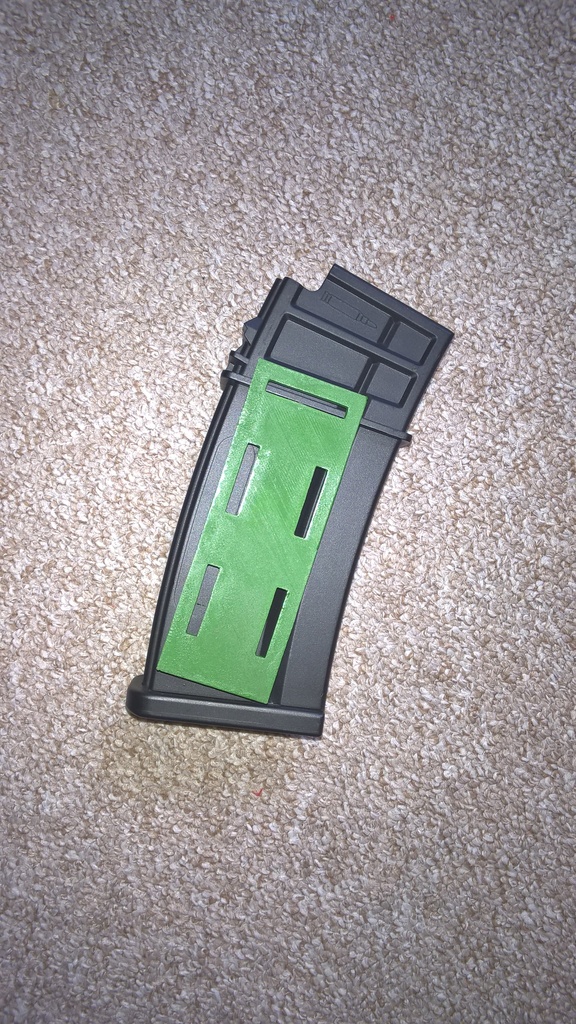 airsoft G36 magazine holder by Planetler | Download free STL model ...