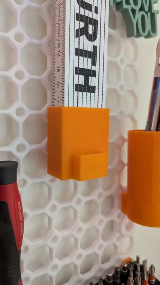 Multiboard holder for tape measure and folding ruler by Spackonaut ...
