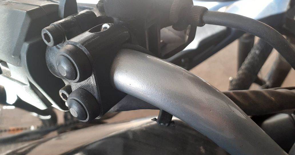 Buttons for handlebar 22mm by Ricardo Costa | Download free STL model ...