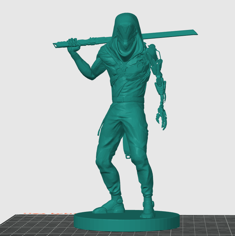 Ghostrunner Jack by semix | Printables Store