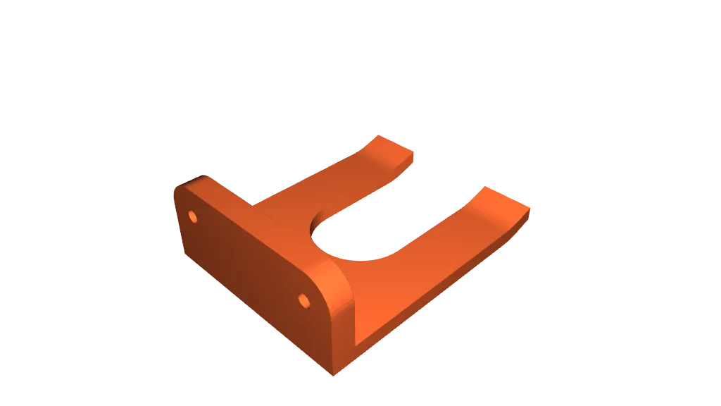 MJJC V2 Foam Cannon Wall Mount by madsvodder7922 | Download free STL ...