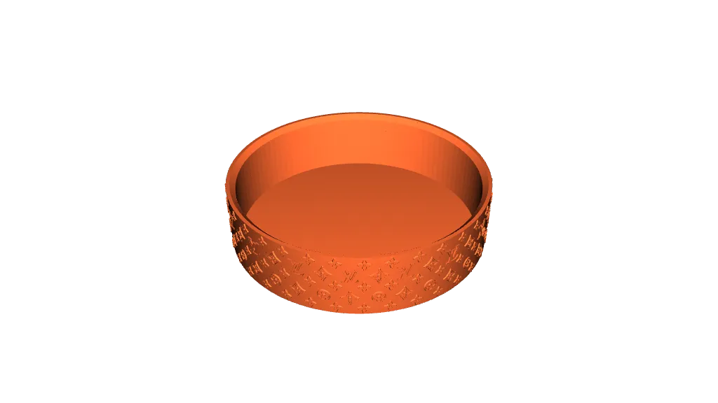 Louis vuitton Bird bath by Tjeerdw | Download free STL model ...