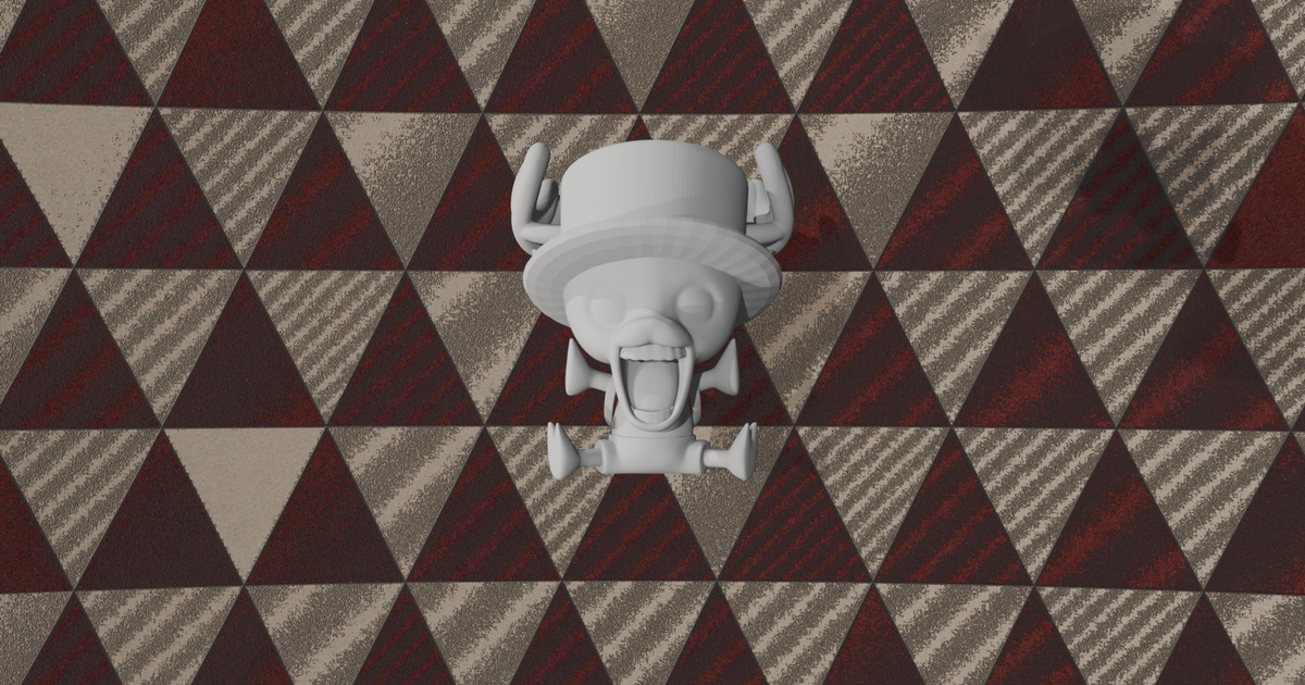 Chopper One Piece #1 by 3DPremiun | Download free STL model ...