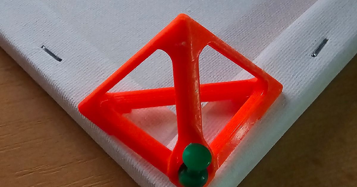 Pyramid for canvas by MDarkyB | Download free STL model | Printables.com