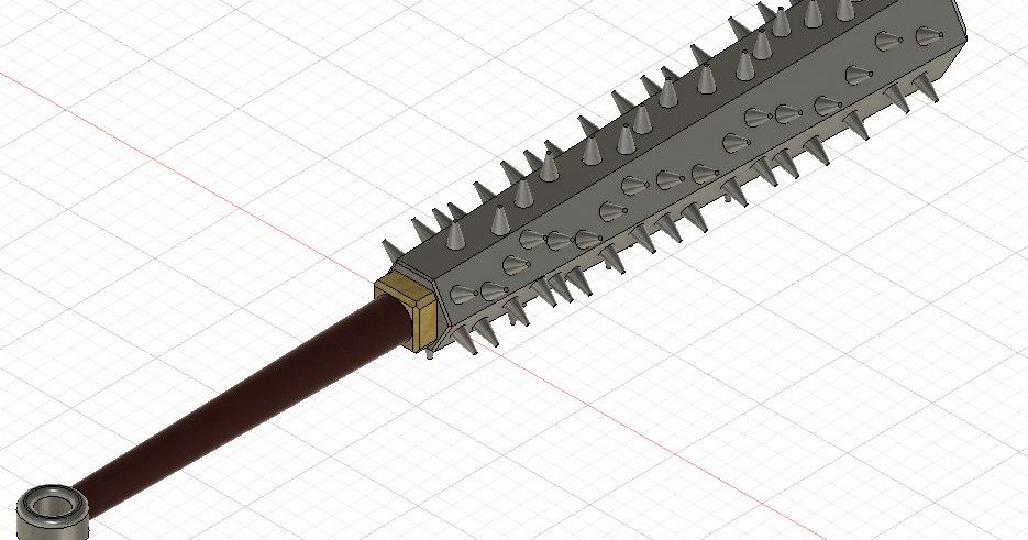 Oni Mace - Backscratcher by Tom | Download free STL model | Printables.com
