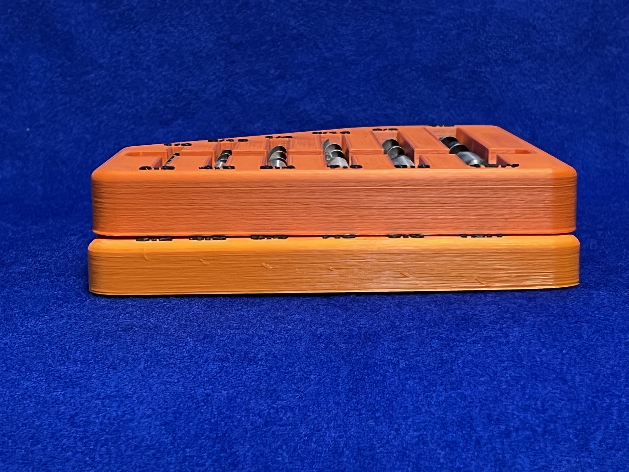 Dewalt Brad Point Bit Organzier v2--Now with MAGNETS! by Astrobirder ...