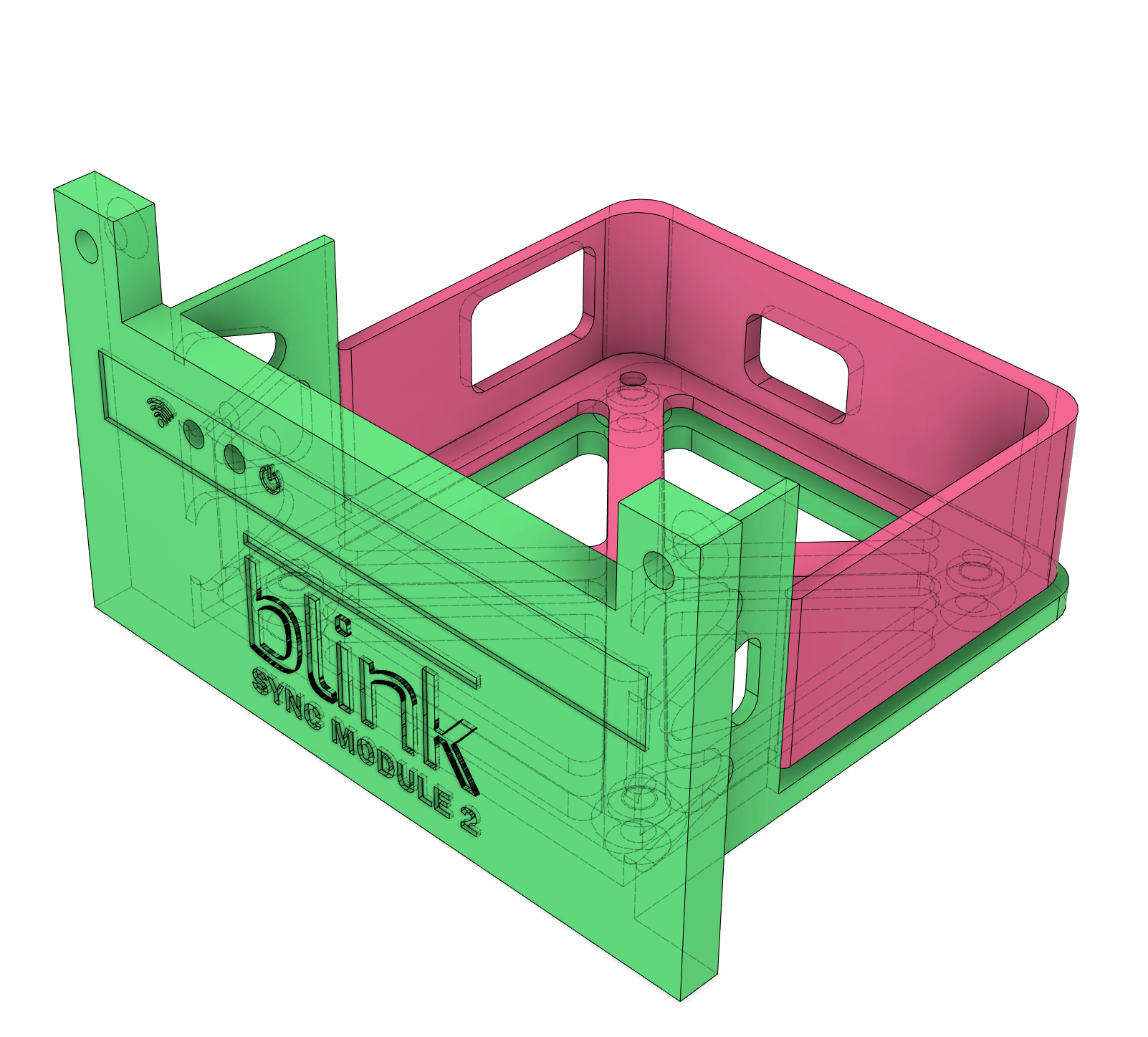 Blink Sync Module 2 - 2U Rack Module Mount von JAudi23 | Kostenloses ...