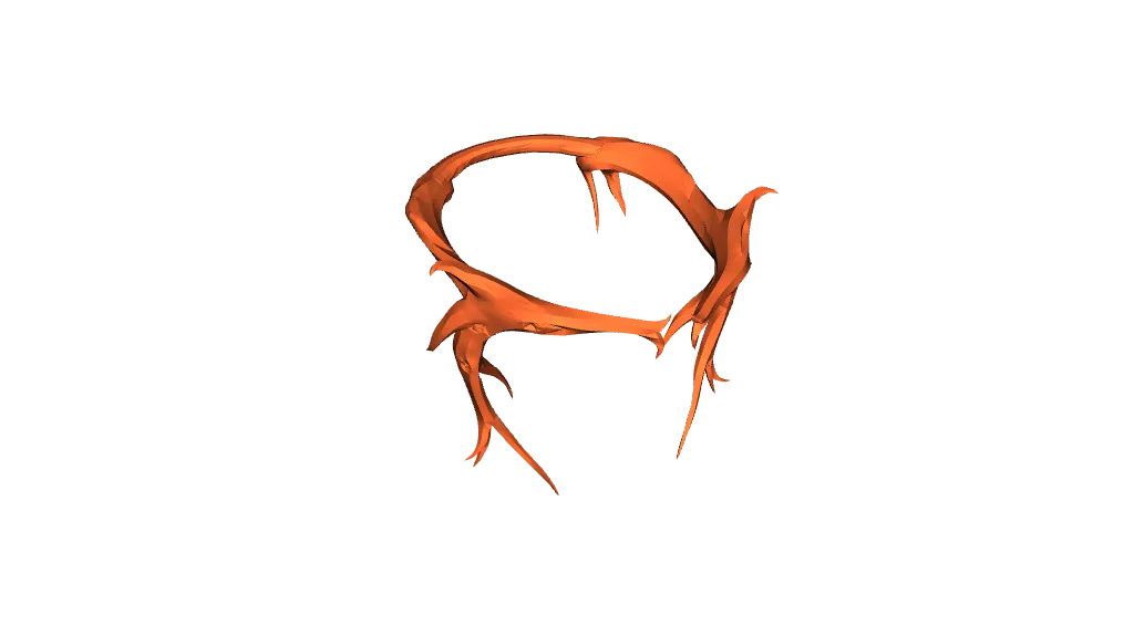 Minos Antlers Reduction (Crown Version) by Xajerax | Download free STL ...