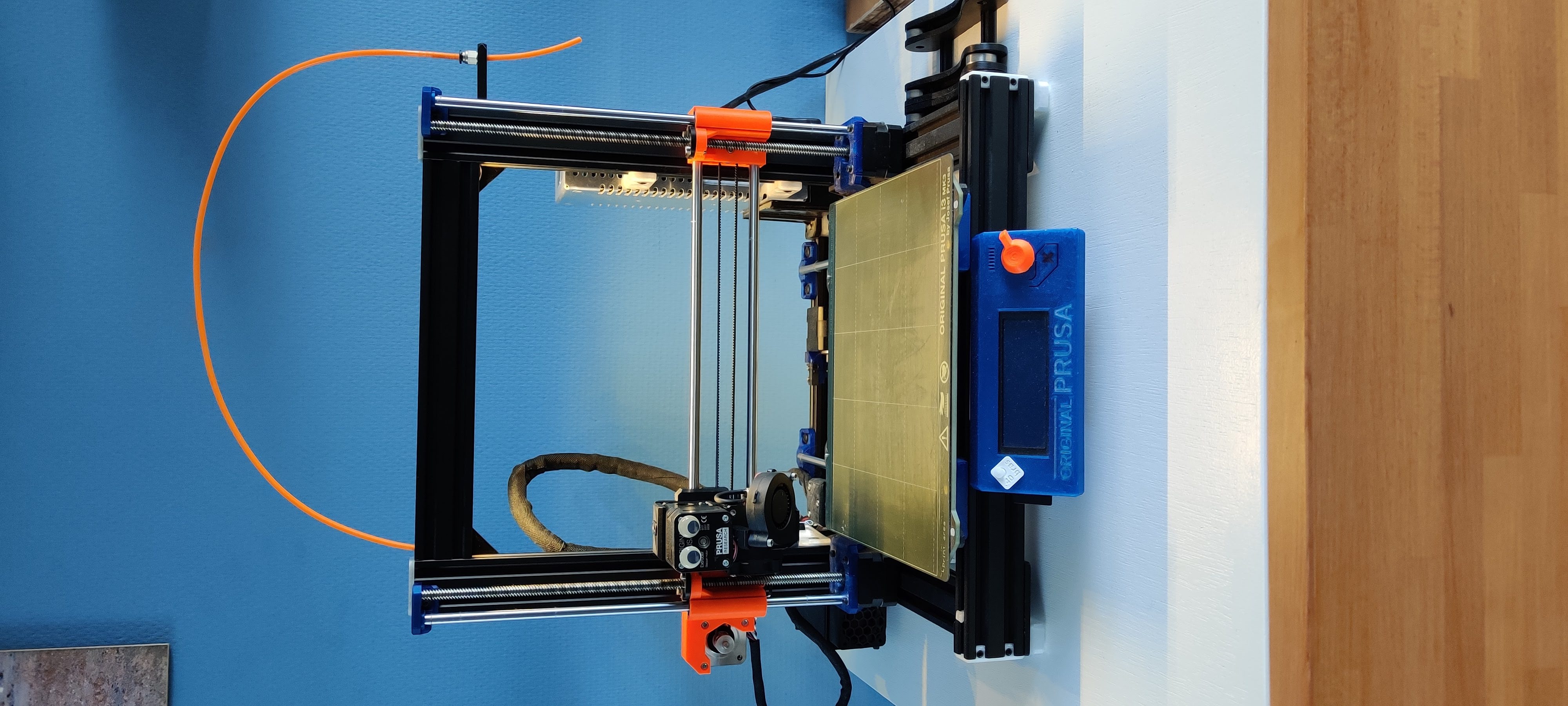 Prusa bear upgrade end cap Z-axis with cable channel by The3Dfox ...