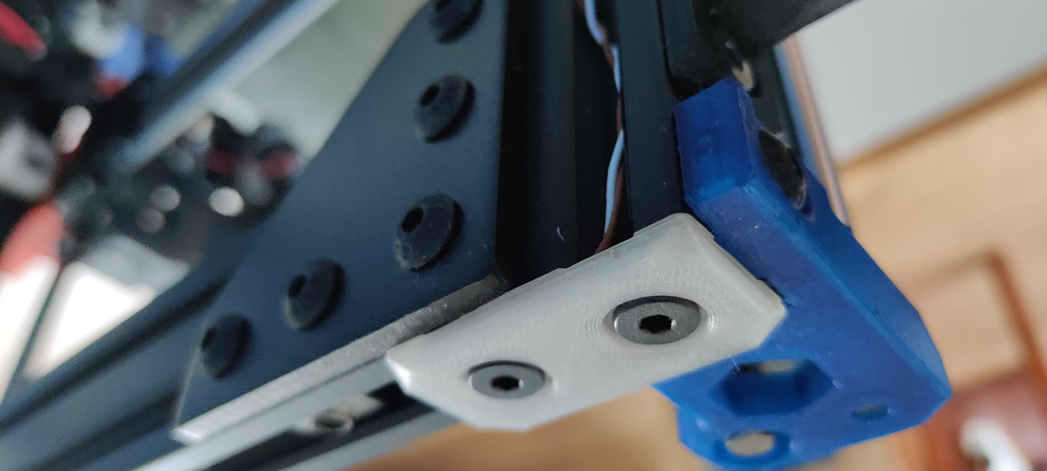 Prusa bear upgrade end cap Z-axis with cable channel by The3Dfox ...