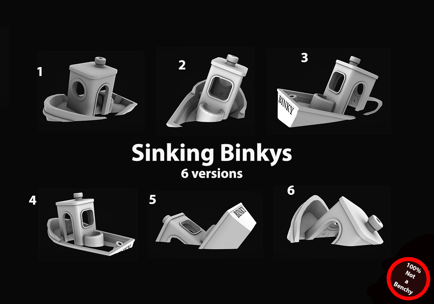 Sinking Binkys. by Diablo | Download free STL model | Printables.com