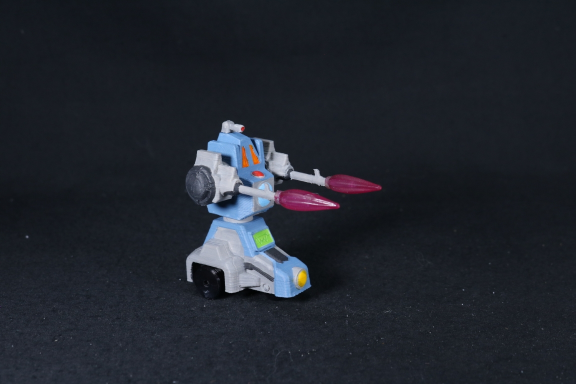 Transformers Storage Asteroid Sentry Bot by Funbie Studios | Printables ...