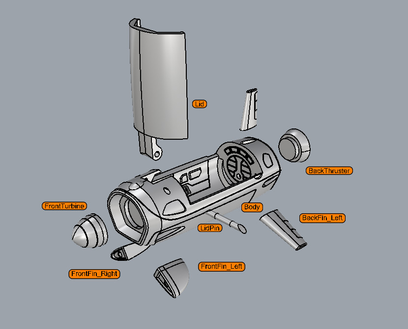 Escape Pod from Transformers Beast Wars II by Funbie Studios ...