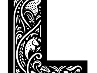 Crazy alphabet: Letter L by Nina Máčová | Download free STL model ...