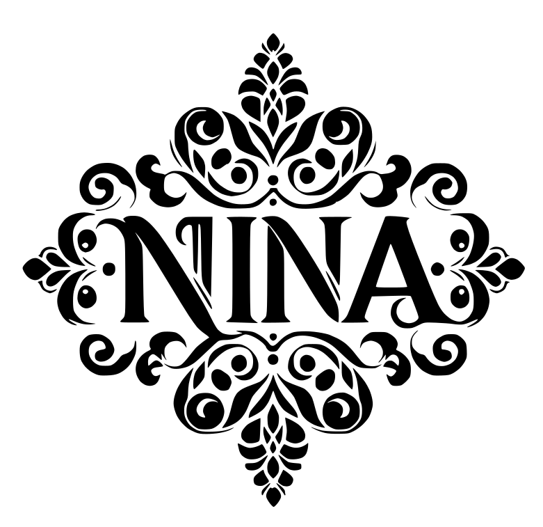 Name tag: Nina by Nina Máčová | Download free STL model | Printables.com