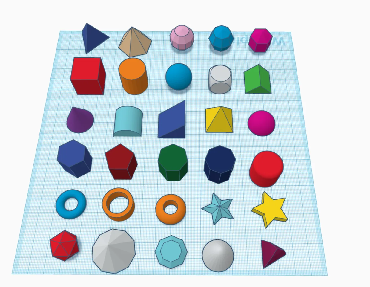 Basics shapes by Pk06 | Download free STL model | Printables.com