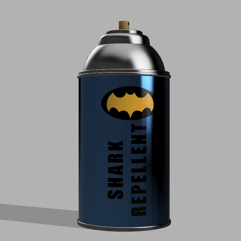 Bat Shark Repellent by Tech_Outreach | Download free STL model ...