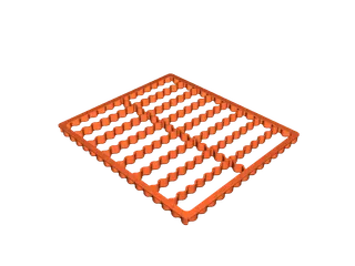 Classic long cookie cutter 16 at once by gerrrciu | Download free STL ...
