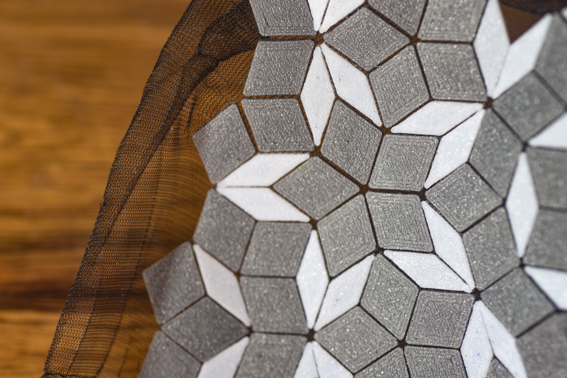 Penrose Tiling - Fabric Print by LexFran | Download free STL model ...