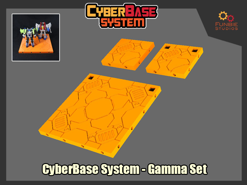 CyberBase System - Gamma Set by Funbie Studios | Printables Store