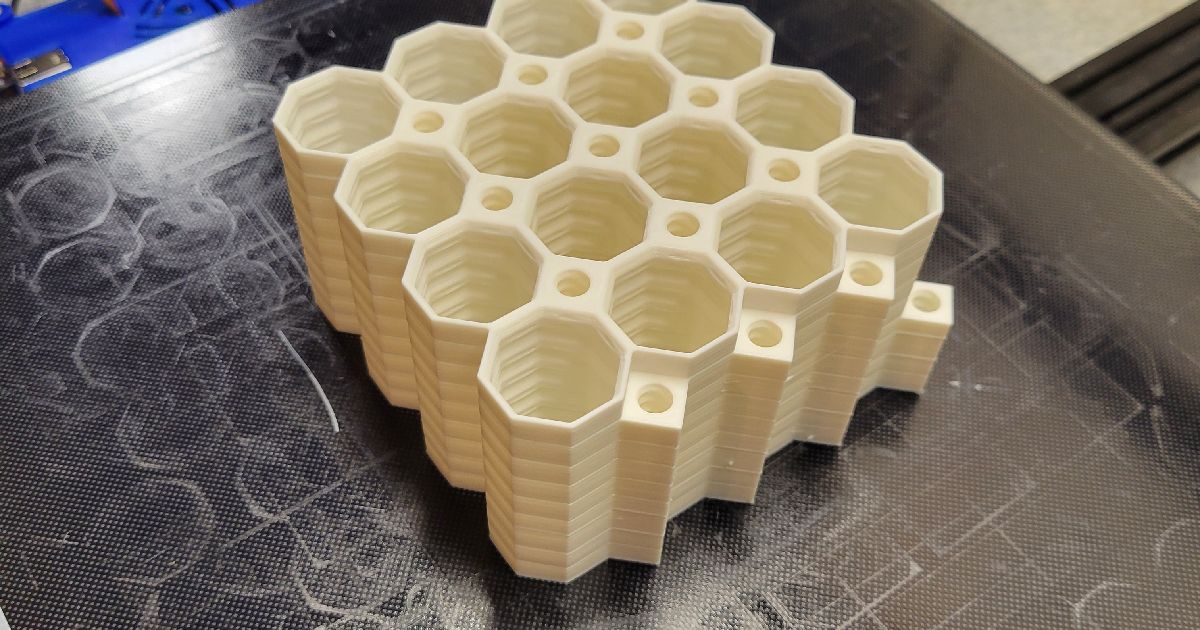 Stacked Parametric Multiboard Tiles by asciipip | Download free STL ...