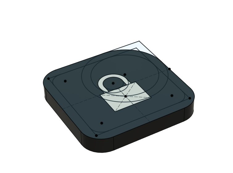 IMac Keyboard Lock key blocker by DownTheShed | Download free STL model ...