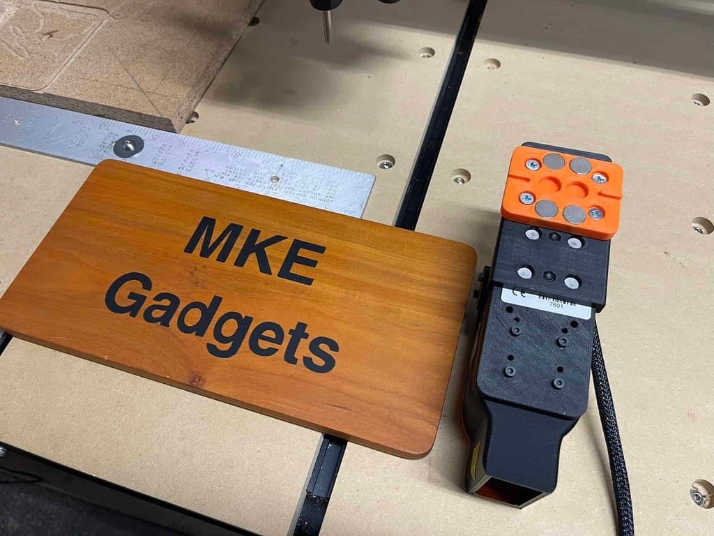 Onefinity Laser and Indicator Mount @ MKE Gadgets #193 by MKE Gadgets ...