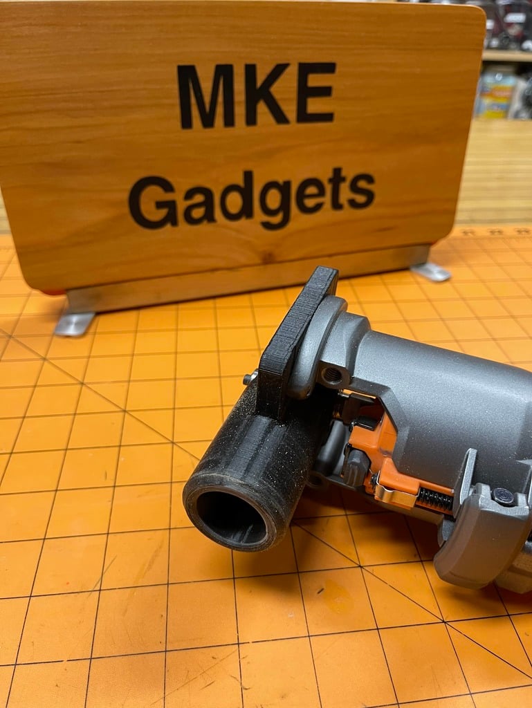 Ridgid R2401 Router Vacuum Adapter by MKE Gadgets | Download free STL ...