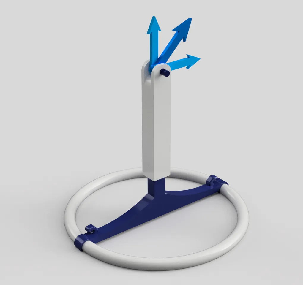 Physics C: magnetic field vector combination demonstration by Benji ...