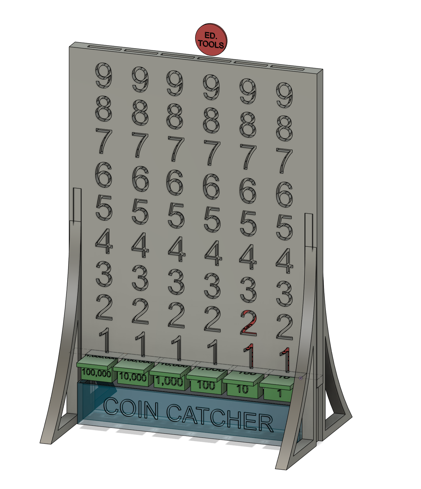 Counter Board by Codacmoment | Download free STL model | Printables.com