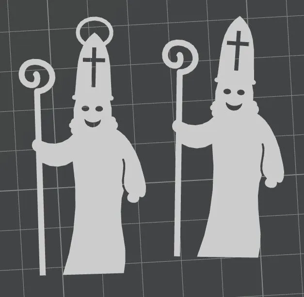 Mikuláš (St Nicholas) by anthan.cz | Download free STL model ...