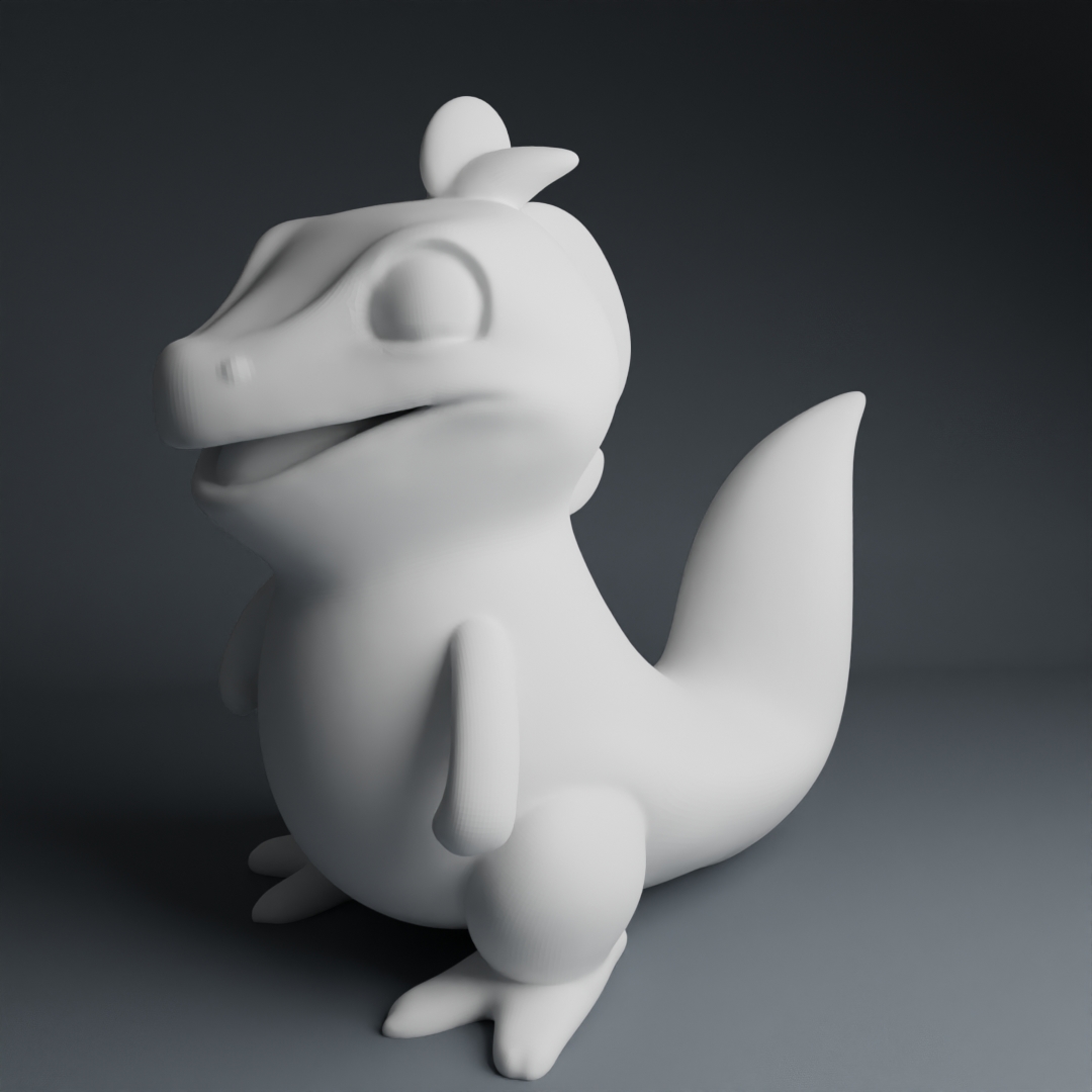 Chubby lizard by Maker81 | Download free STL model | Printables.com