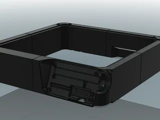 FLASHFORGE AD5M Enclosure Improved Risers by spilledfries | Download ...