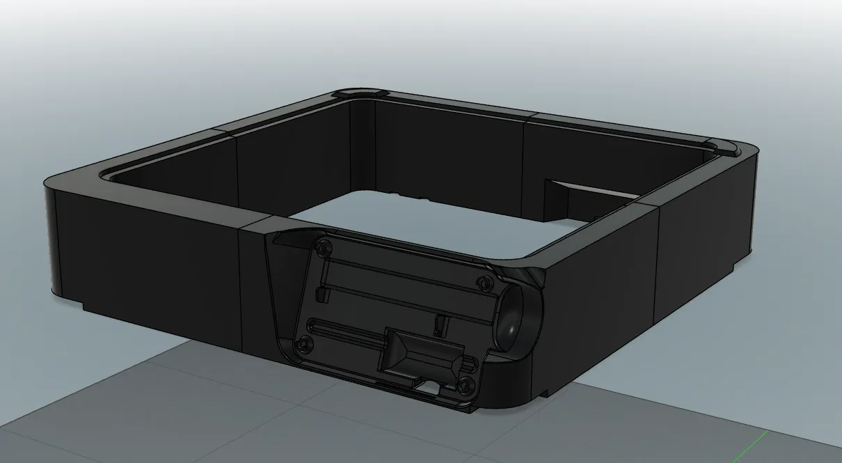 FLASHFORGE AD5M Enclosure Improved Risers by spilledfries | Download ...